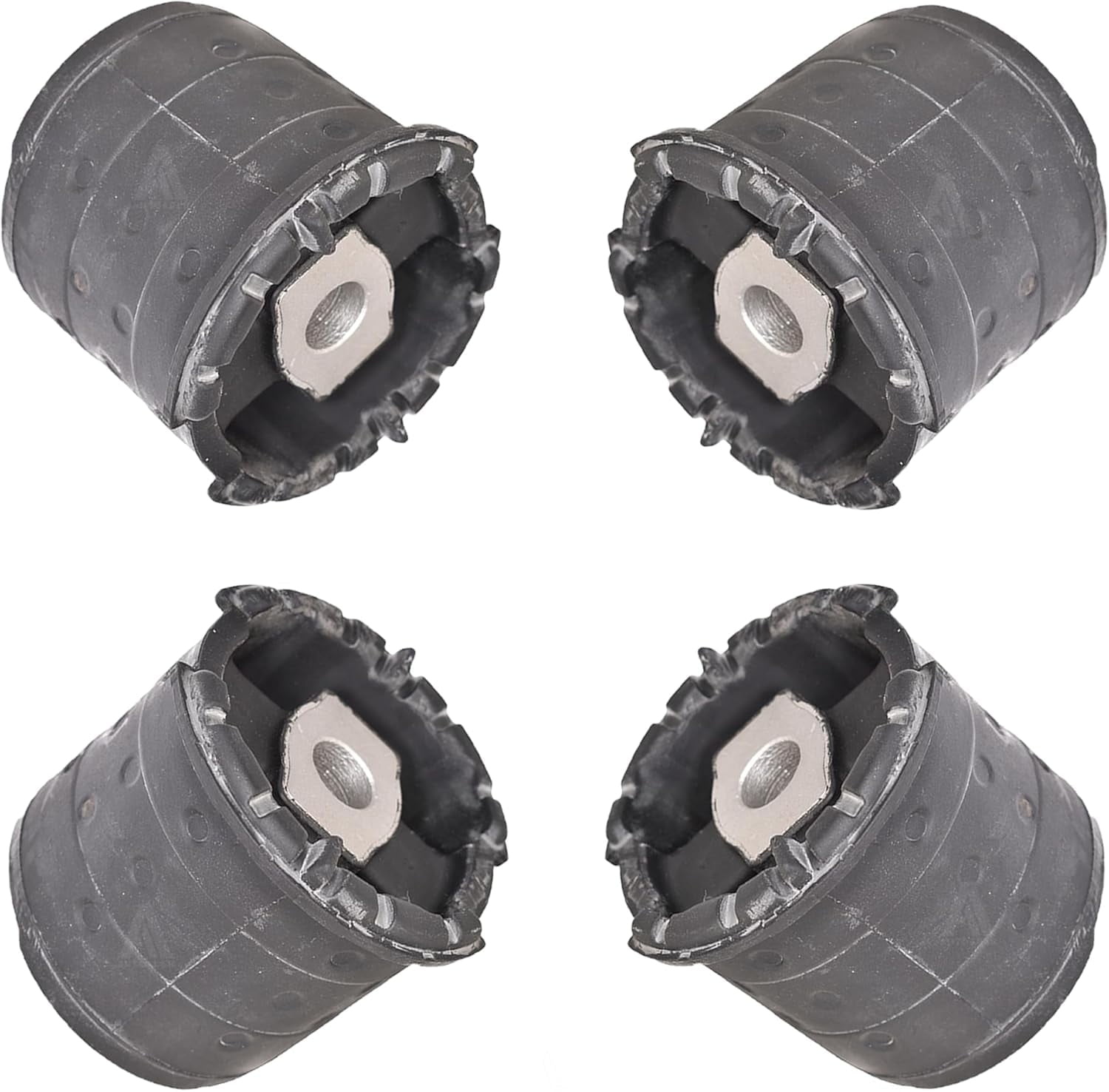 AUTOACER Bushing Kit 4 Pcs - Rear Axle Subframe Mount/Bushings Front ...