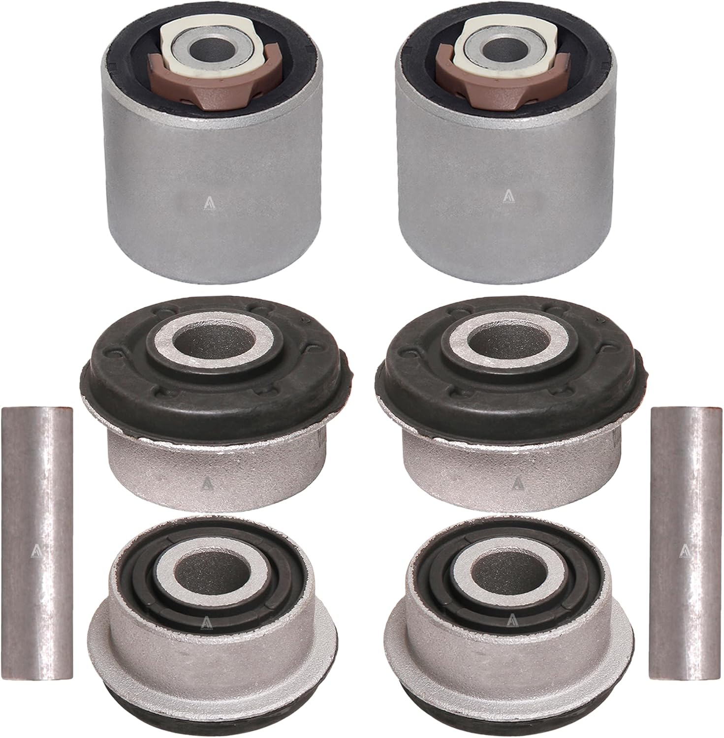AUTOACER Complete Bushing Kit 6 Pcs - Front Lower Control Arm Bushes ...