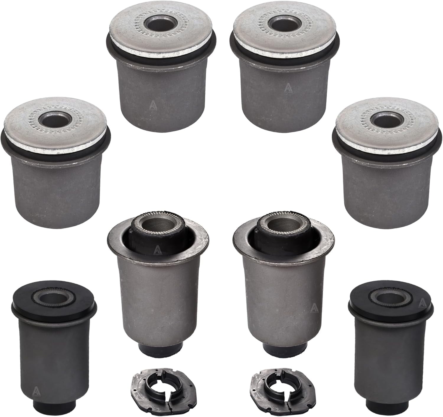 AUTOACER Complete Front Upper & Lower Control Arm Bushing Kit 8 pcs for ...