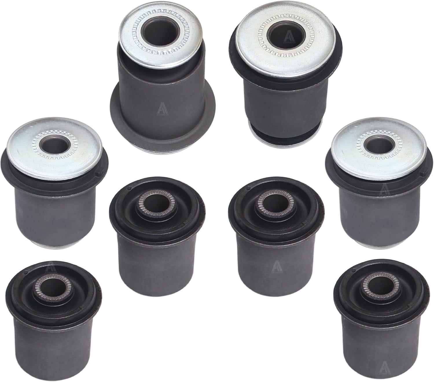 AUTOACER Front Suspension Kit - Front Upper & Lower Control Arm Bushing ...