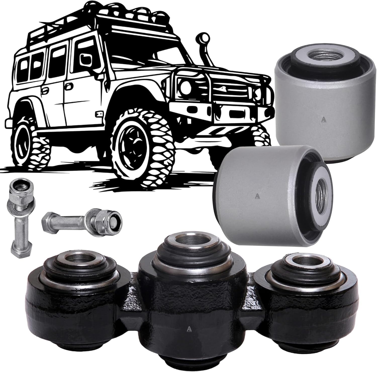 AUTOACER Rear Suspension Watts Linkage Kit 3 Pcs - Watts Linkage ...