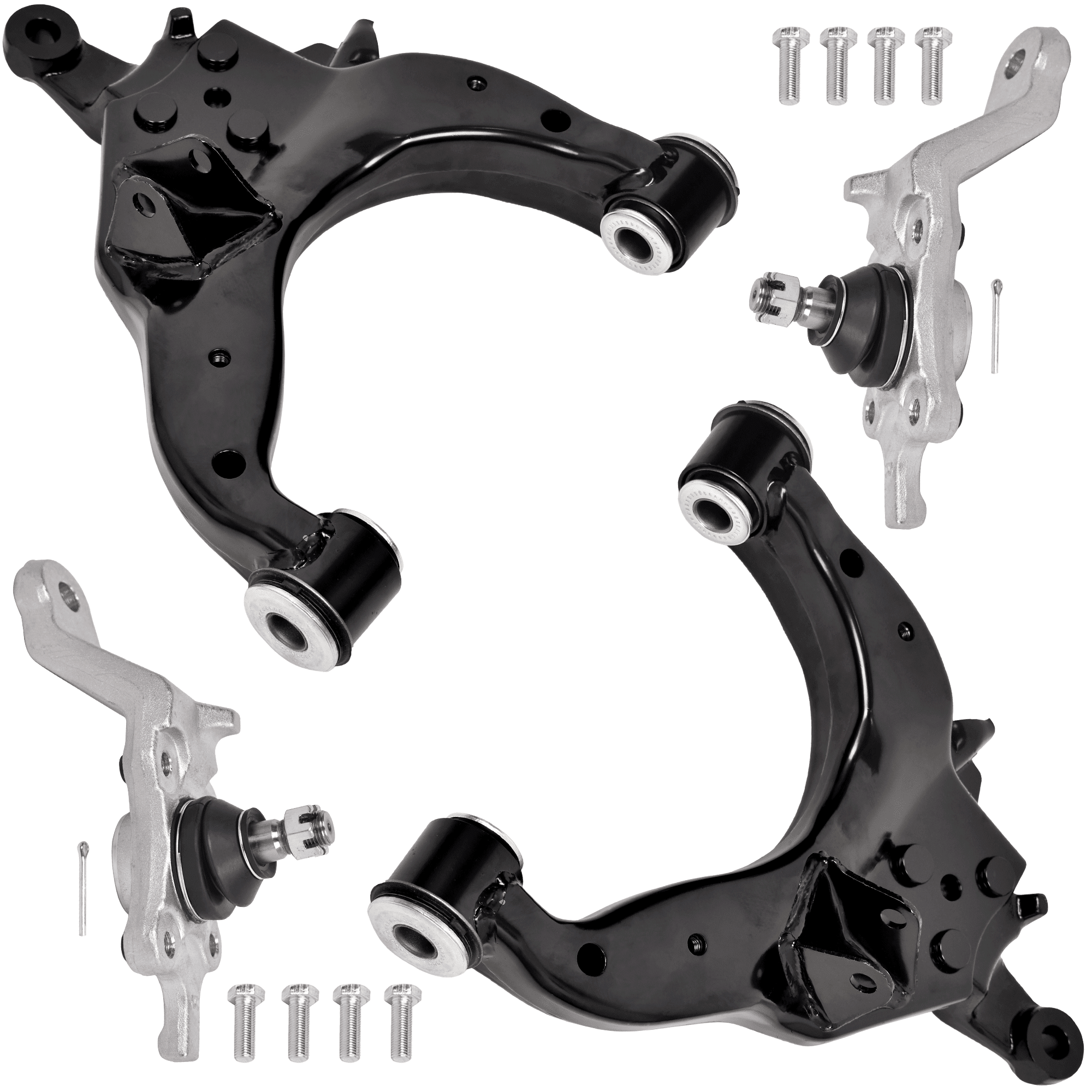 AUTOACER Suspension Kit 4 Pcs - Front Lower Control Arms & Ball Joint ...