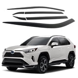 AUTOCLOVER Tape-On Rain Guards Window Visors 6 Pcs Set for Toyota Rav4 ...