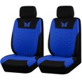 AUTOKING Butterfly Pattern Front Seat Covers for Cars,Trucks,Vans,SUVs ...