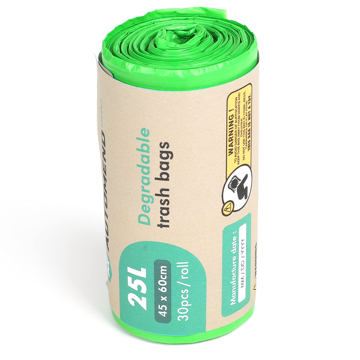 AUTOMEND PRO Garbage Bag for Car - Disposable Trash Bag for Cars | 25L ...