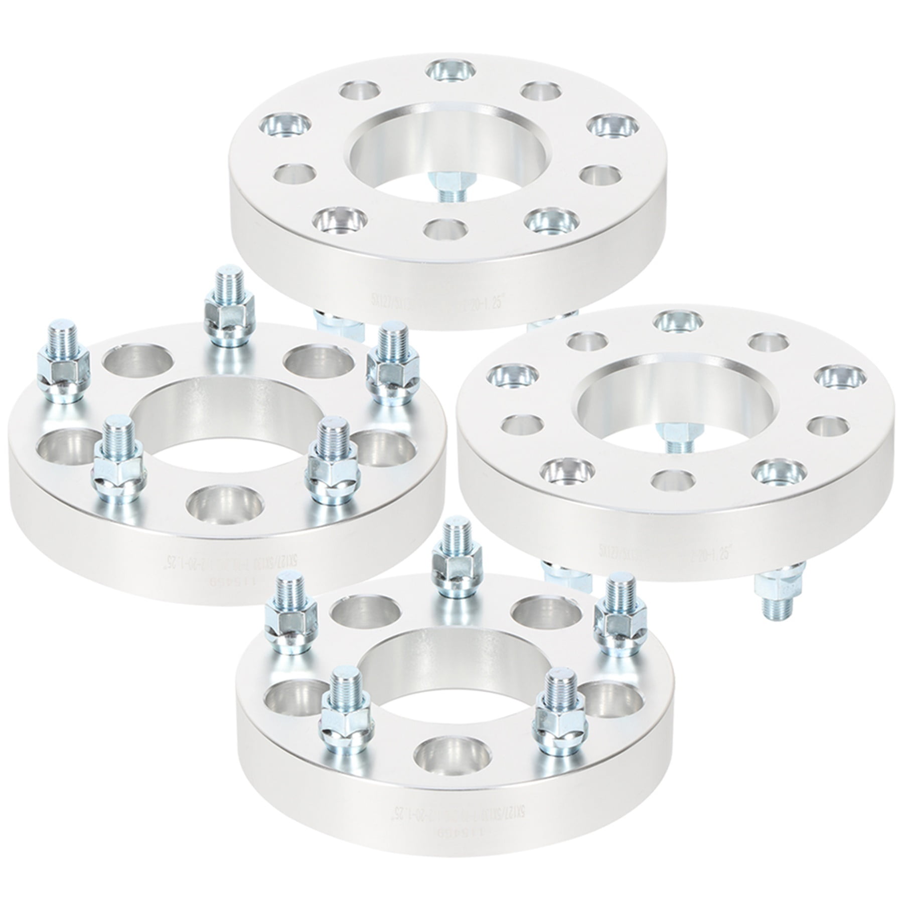 AUTOMUTO 4set 1.25" Thick 5x5 to 5x5.5 5x127 to 5x139.7 Wheel Spacers 1/2" Studs Fits select ...