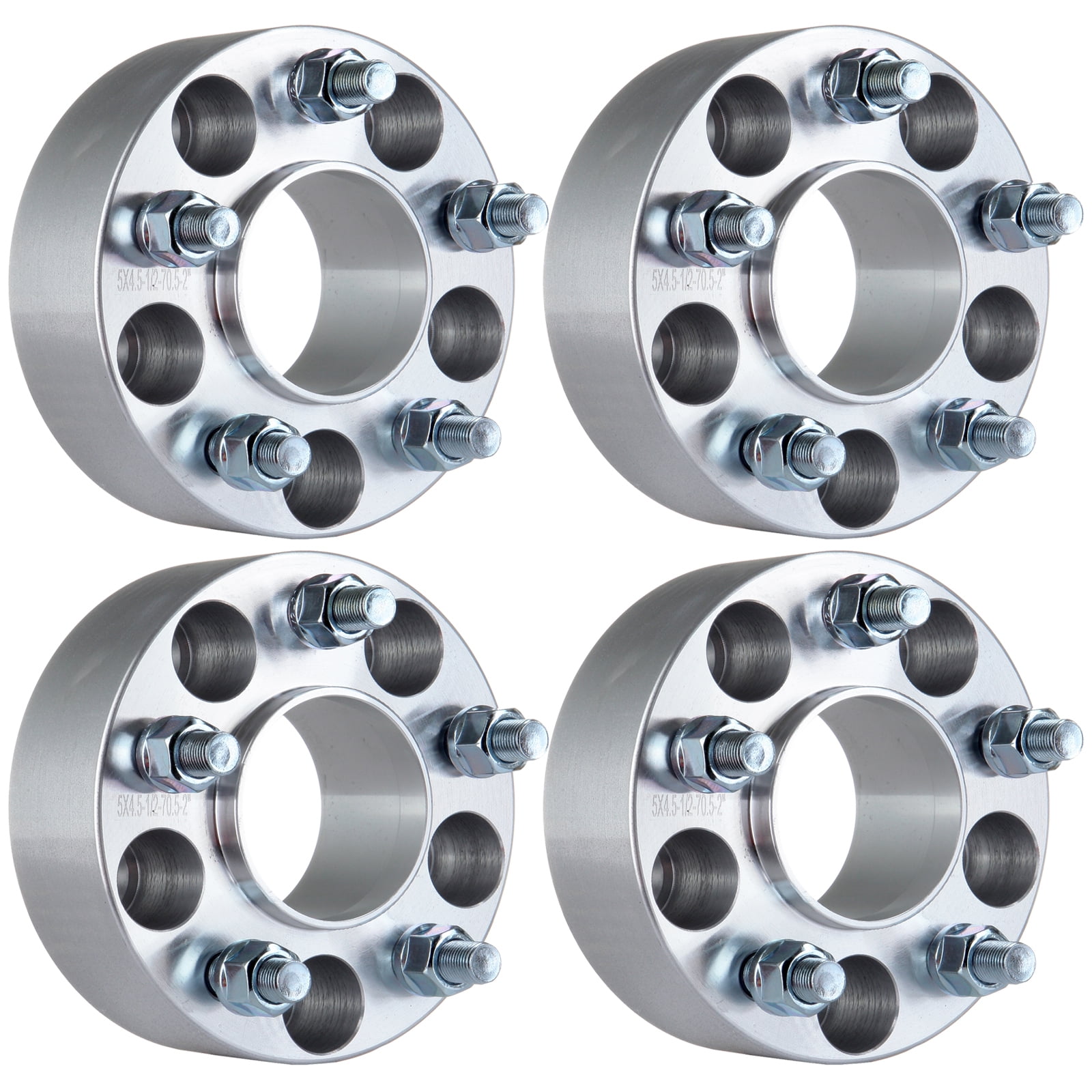 AUTOMUTO 4set 2.0 5x4.5 or 5x114.3mm Hubcentric Wheel Spacers 1/2"x20 ...