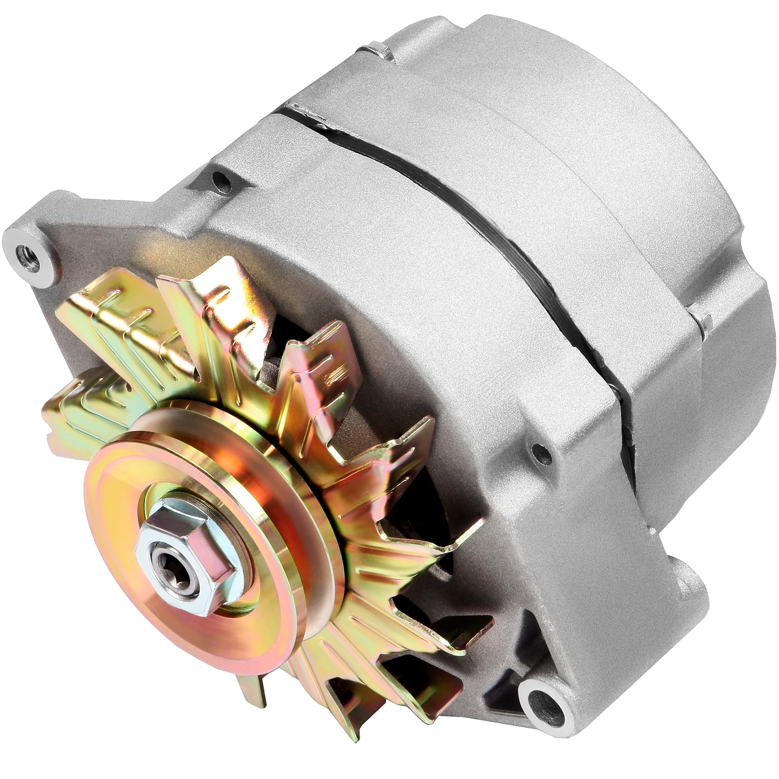 AUTOMUTO Alternator fits High Output 105 Amp 1-Wire 10SI Self-exciting ...