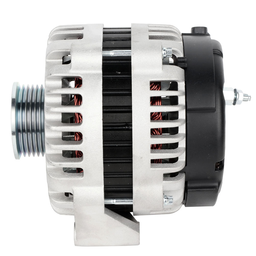 Powermaster 17127 Alternator 10si w/1 V-Belt Pulley Internal Regulated ...