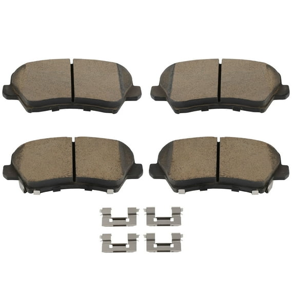 AUTOMUTO Brake Pads Front [4PCS] Fit For 2014-2018 For Kia For Forte ...