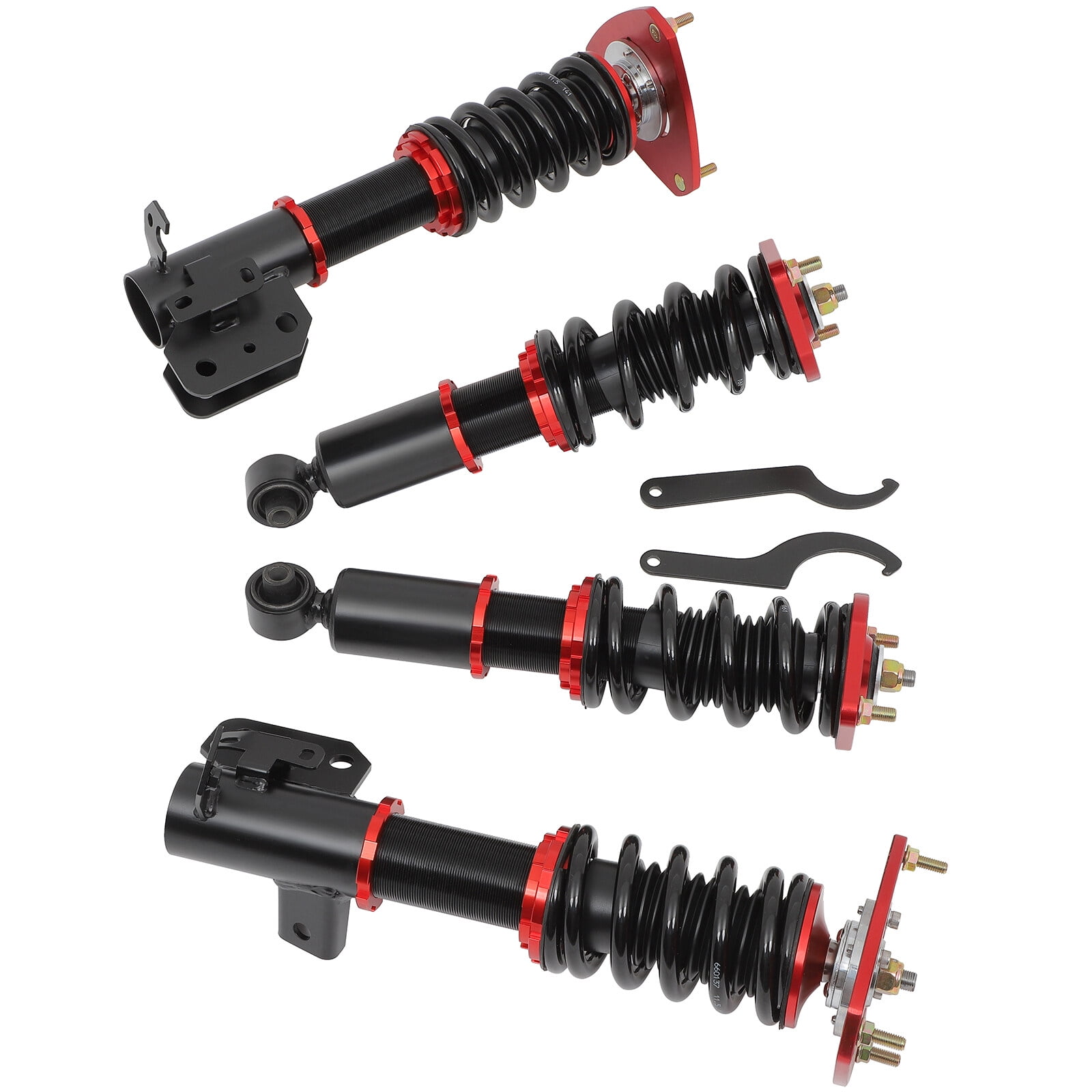 AUTOMUTO Coilover Struts Suspension Coilover Shocks Height Adjustable ...