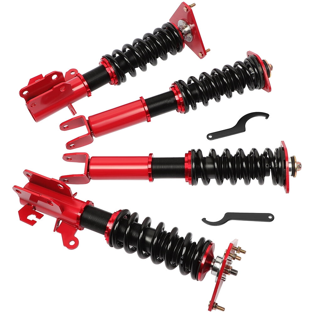 AUTOMUTO Coilover Struts Suspension Coilover Shocks Height Adjustable ...