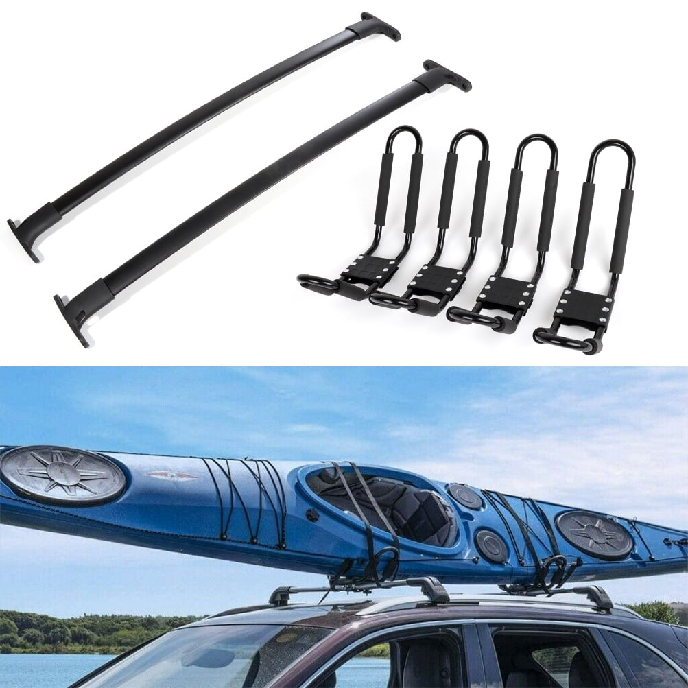 AUTOMUTO Cross Bars J-Style Kayak Rack Fit for Ford Explorer 2016-2019 ...