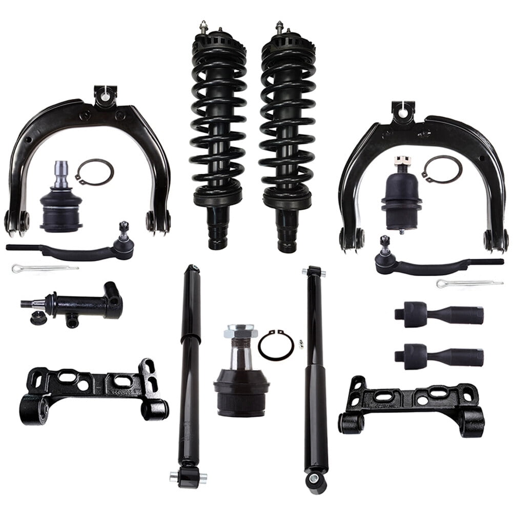 AUTOMUTO Front Complete Struts Assembly Ball Joint Control Arm Support ...