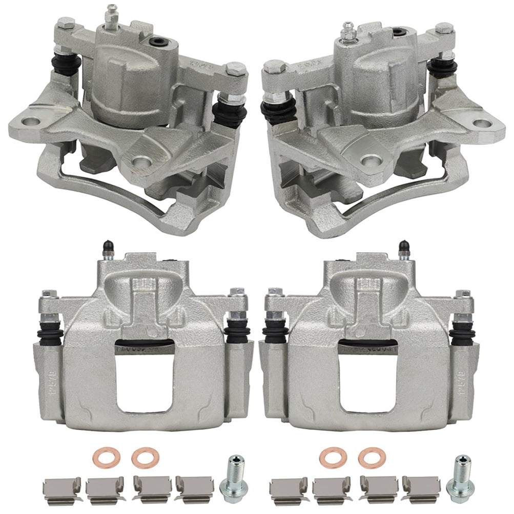 AUTOMUTO Front & Rear Disc Brake Calipers With Bracket For Dodge Nitro ...
