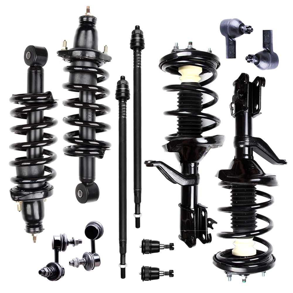 AUTOMUTO Struts & Shocks Quick-Strut Front Strut Spring Assembly Rear ...