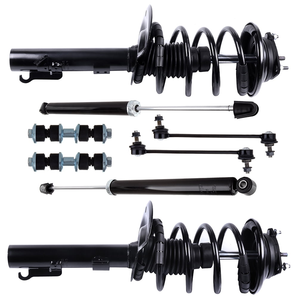 AUTOMUTO Struts & Shocks Quick-Strut Front Strut Spring Assembly Rear ...
