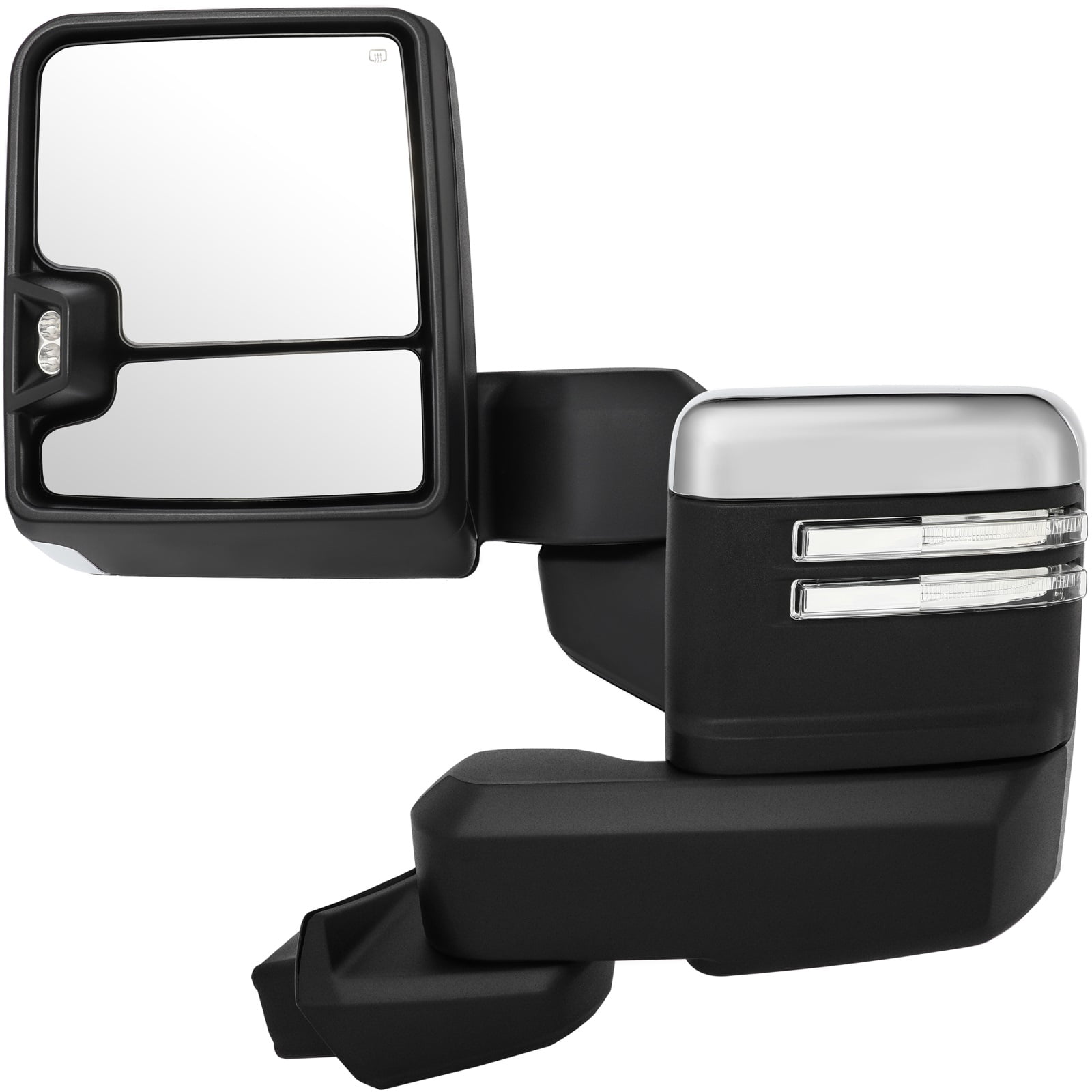 AUTOMUTO Towing Mirrors LH Driver and RH Passenger Side Tow Mirrors ...