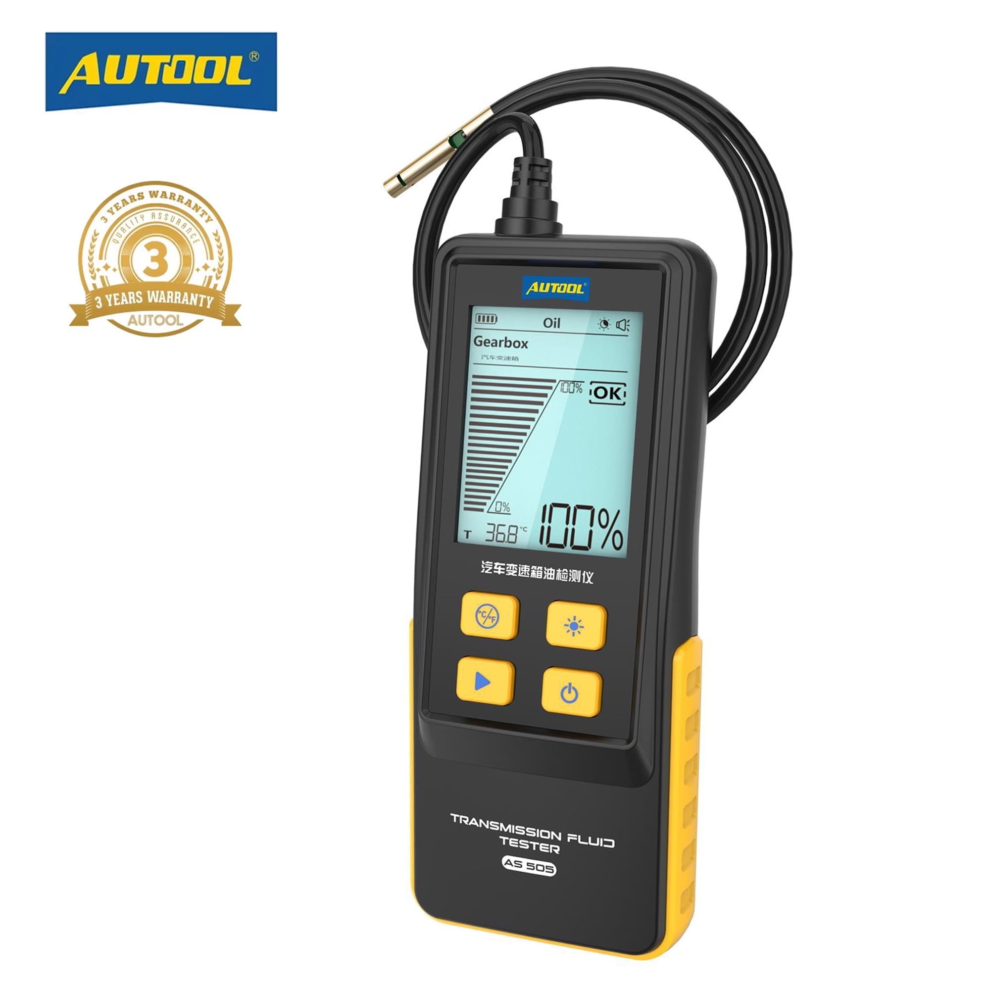 AUTOOL AS505 Automotive Transmission Fluid Tester Transmission Oil ...