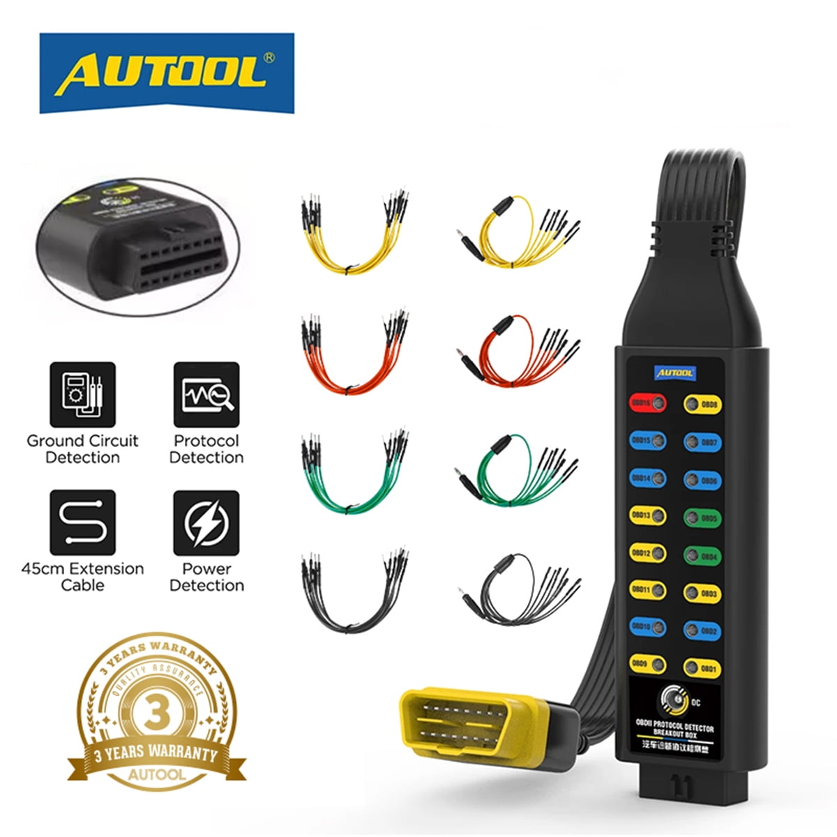 Absolute USA 5-Pin 12 VDC Interlocking Relay Socket, 10 Set - Walmart.com