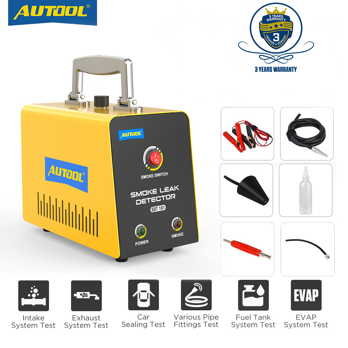 Smoke Machine Diagnostic Emissions Vacuum Leak Detection Automotive ...