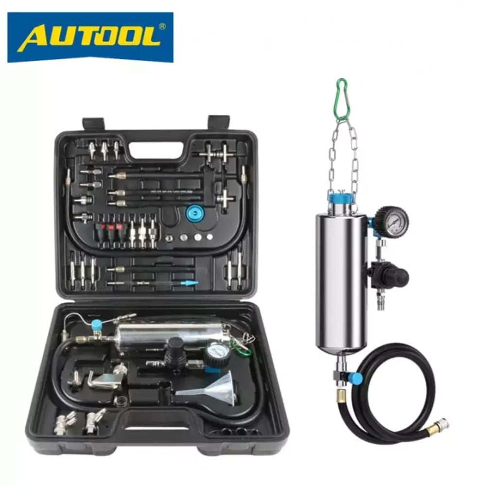 AUTOOL C100 Fuel Injector Clean Kit, Non-Dismantle Fuel Cleaning Tool ...