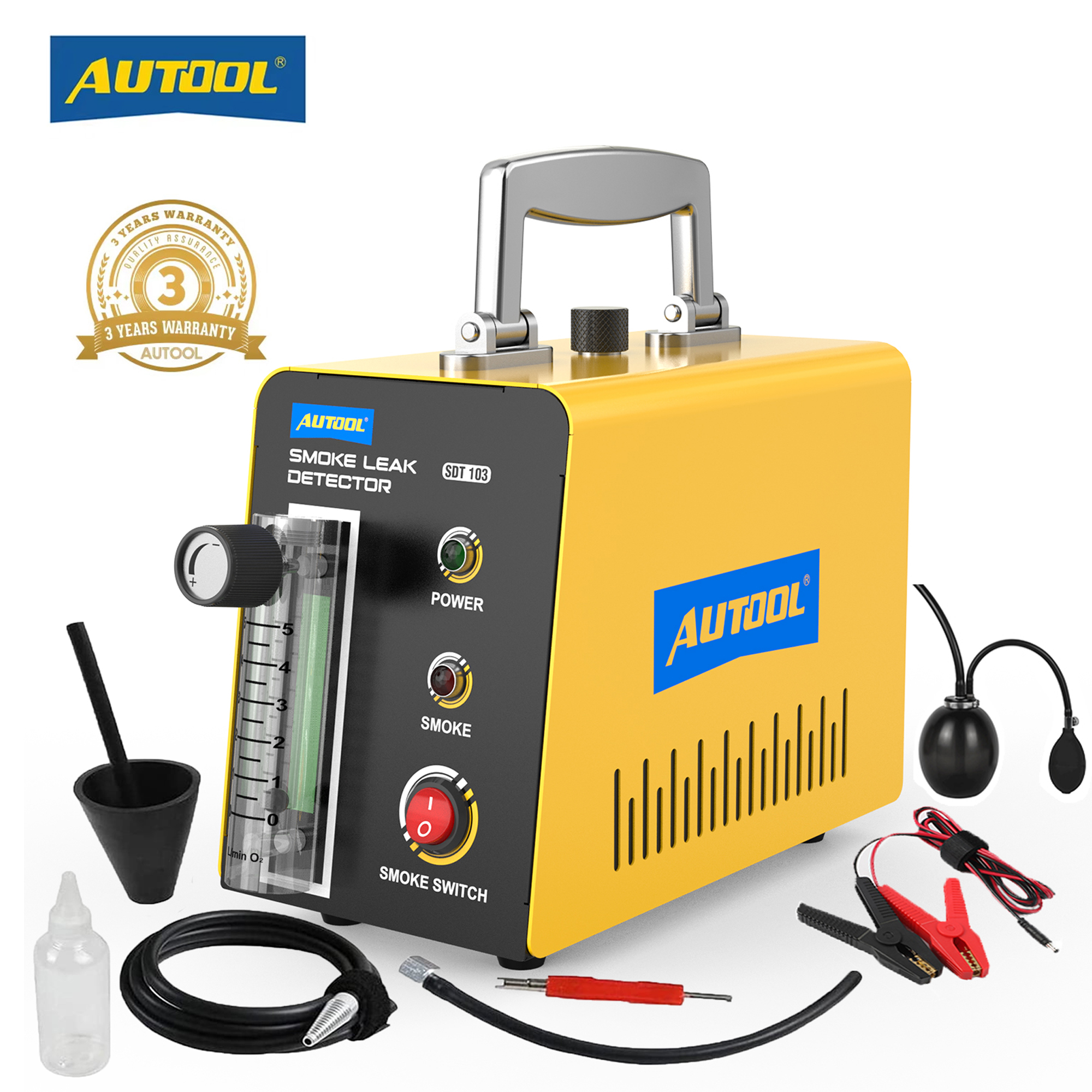 AUTOOL EVAP Service Port Adapter Adaptor Connector Kit, W/Valve Removal ...