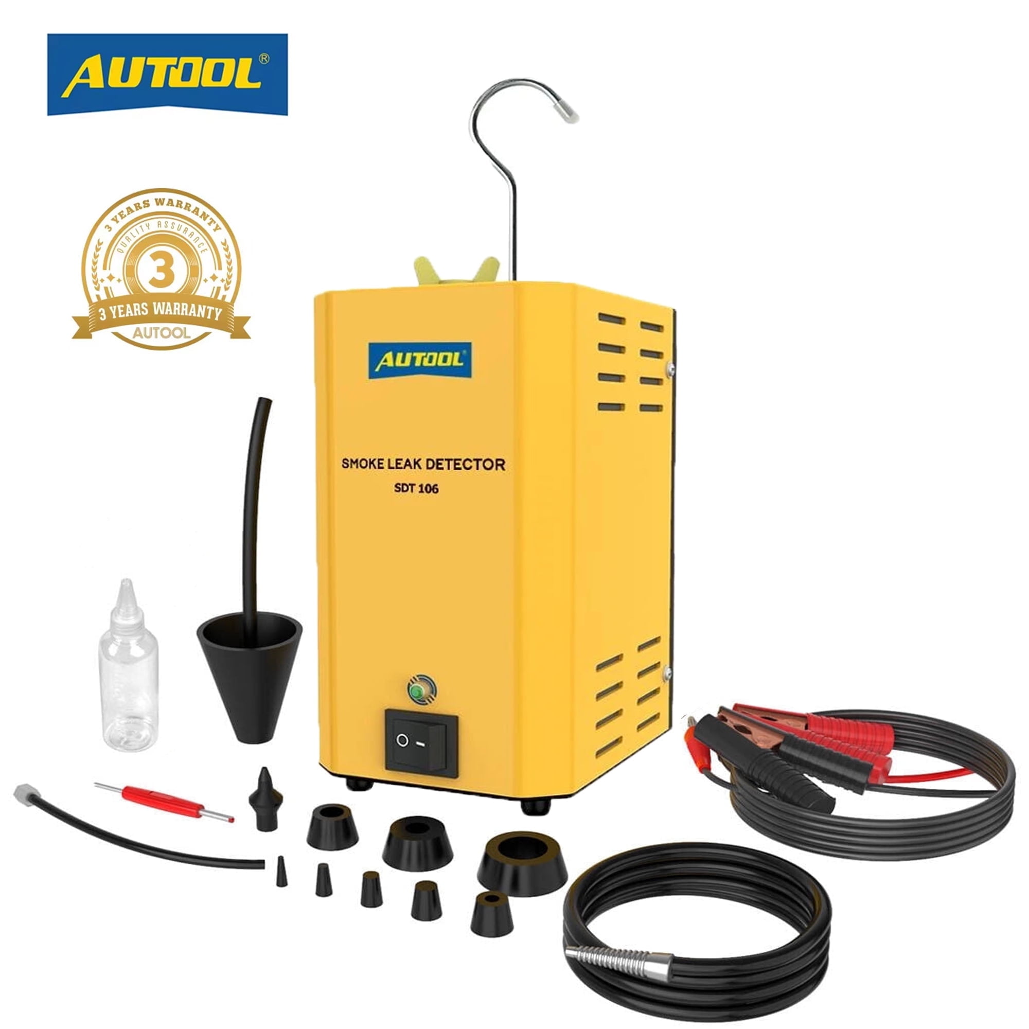 AUTOOL SDT106 Car Smoke Leak Detector EVAP Automotive Smoke Machine ...