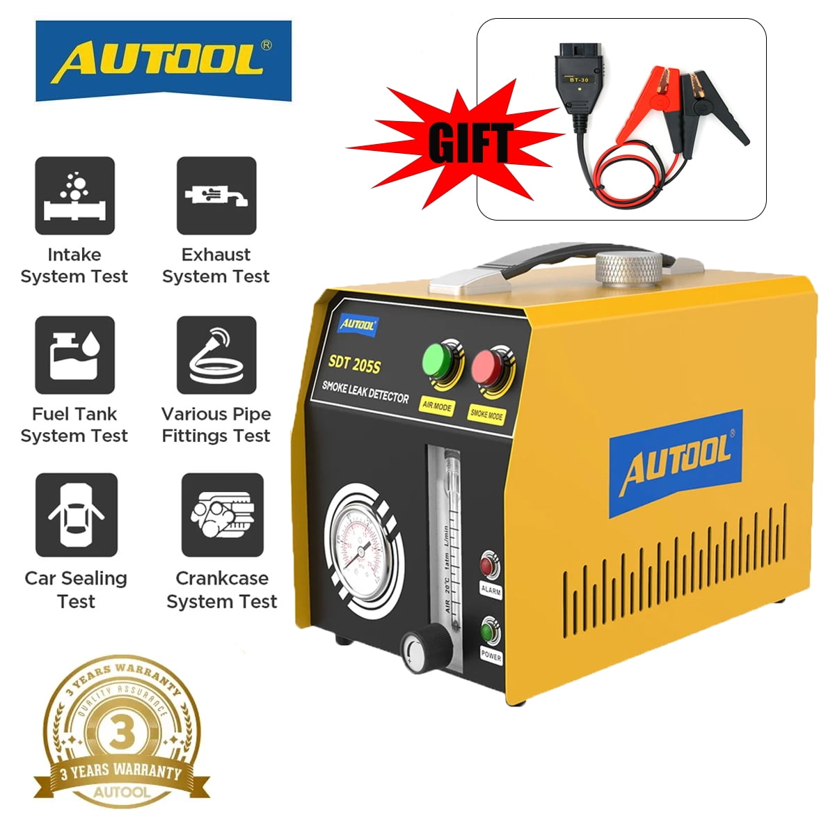 AUTOOL Automotive Smoke Leak Detector with Fuel Nepal | Ubuy