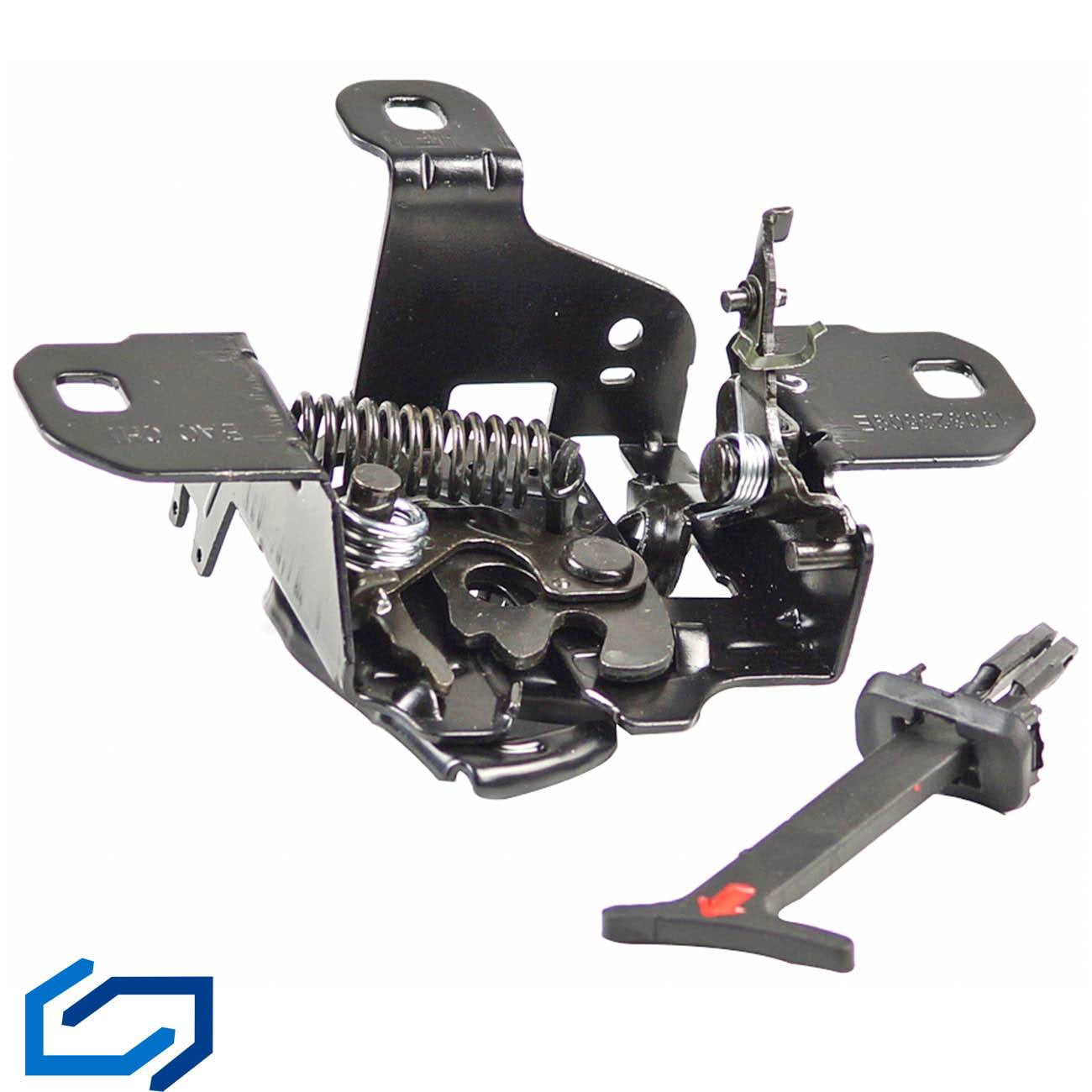 AUTOPA 1J0823509C Hood Latch Lock + 1JD823593B Release Pull Rod Handle ...