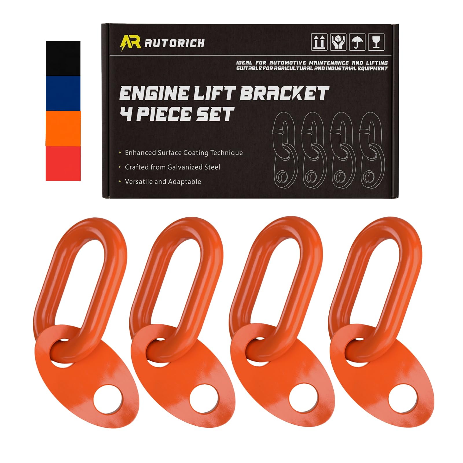 AUTORICH 7100 Lifting Bracket Set for Engine - 4 Heavy-Duty Engine Lift ...
