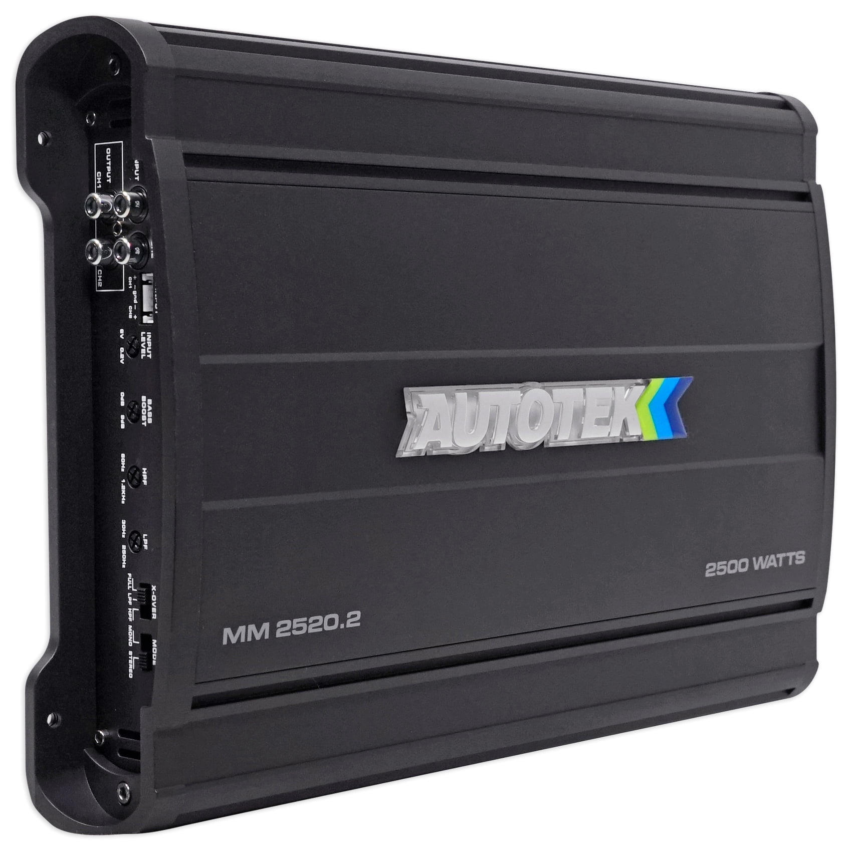 AUTOTEK MM2520.2 Mean Machine 2500w 2-Channel Car Stereo Amplifier Amp ...