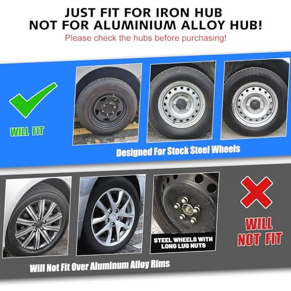 AUTOWIKI 14 Inches Wheel Rim Cover Hubcaps, Hubcap Wheel Cover ...