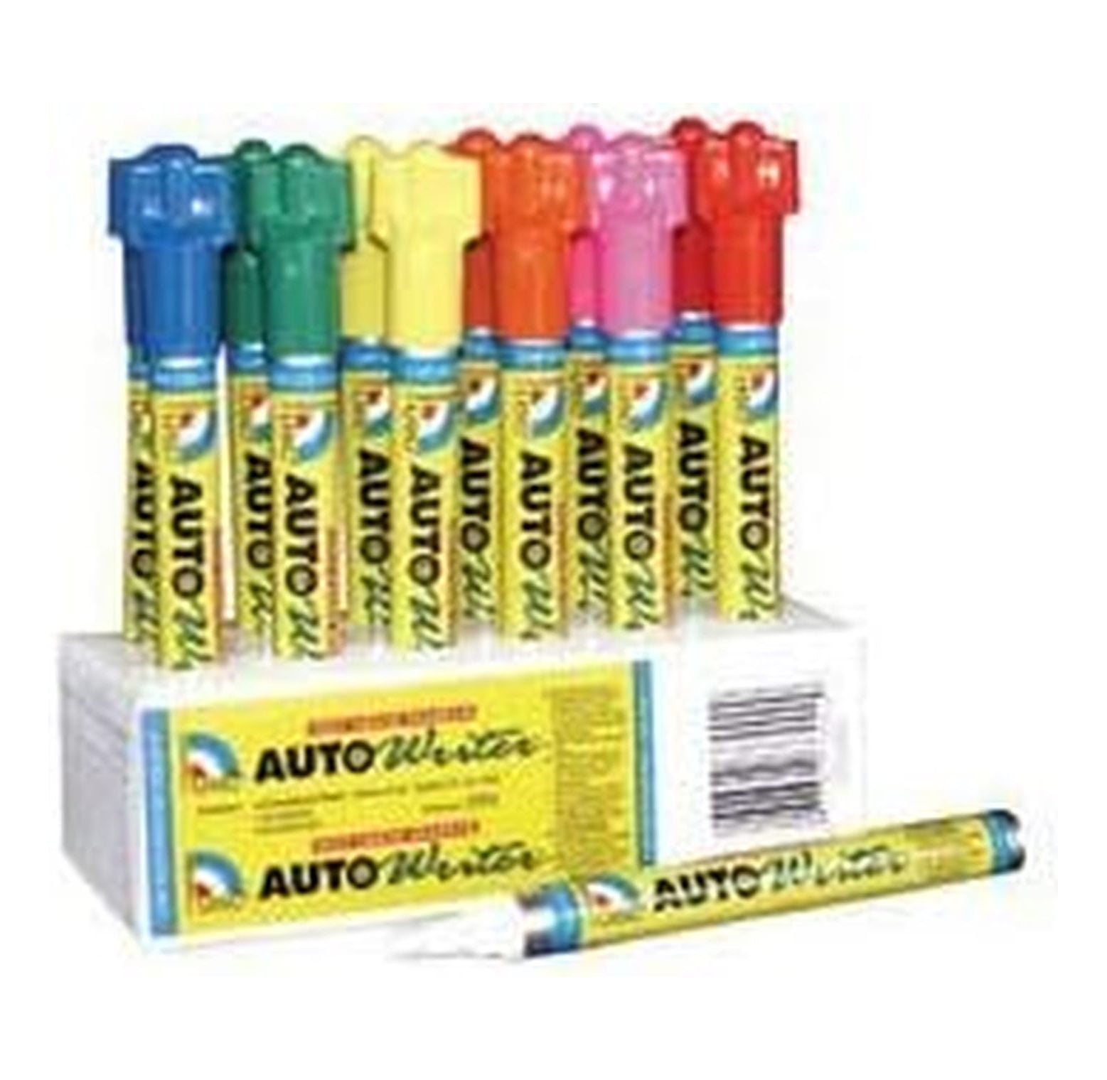 AUTOWRITER Pens - 12 Pack (USC-37000) - Permanent Markers for Multiple ...