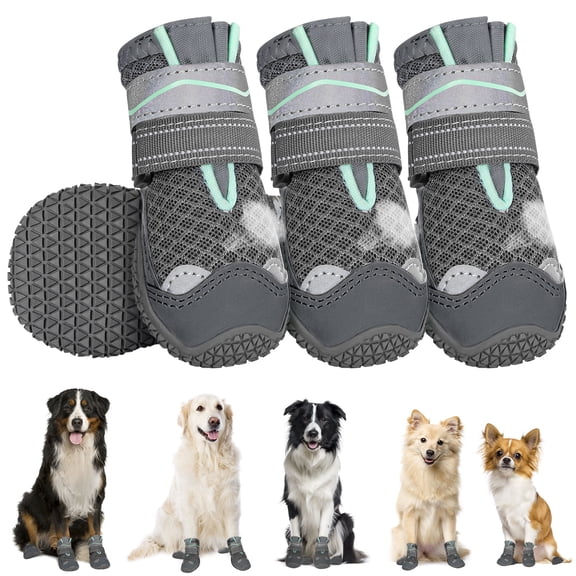 Dog Booties Waterproof and Anti-Slip Shoes for Paws Protection