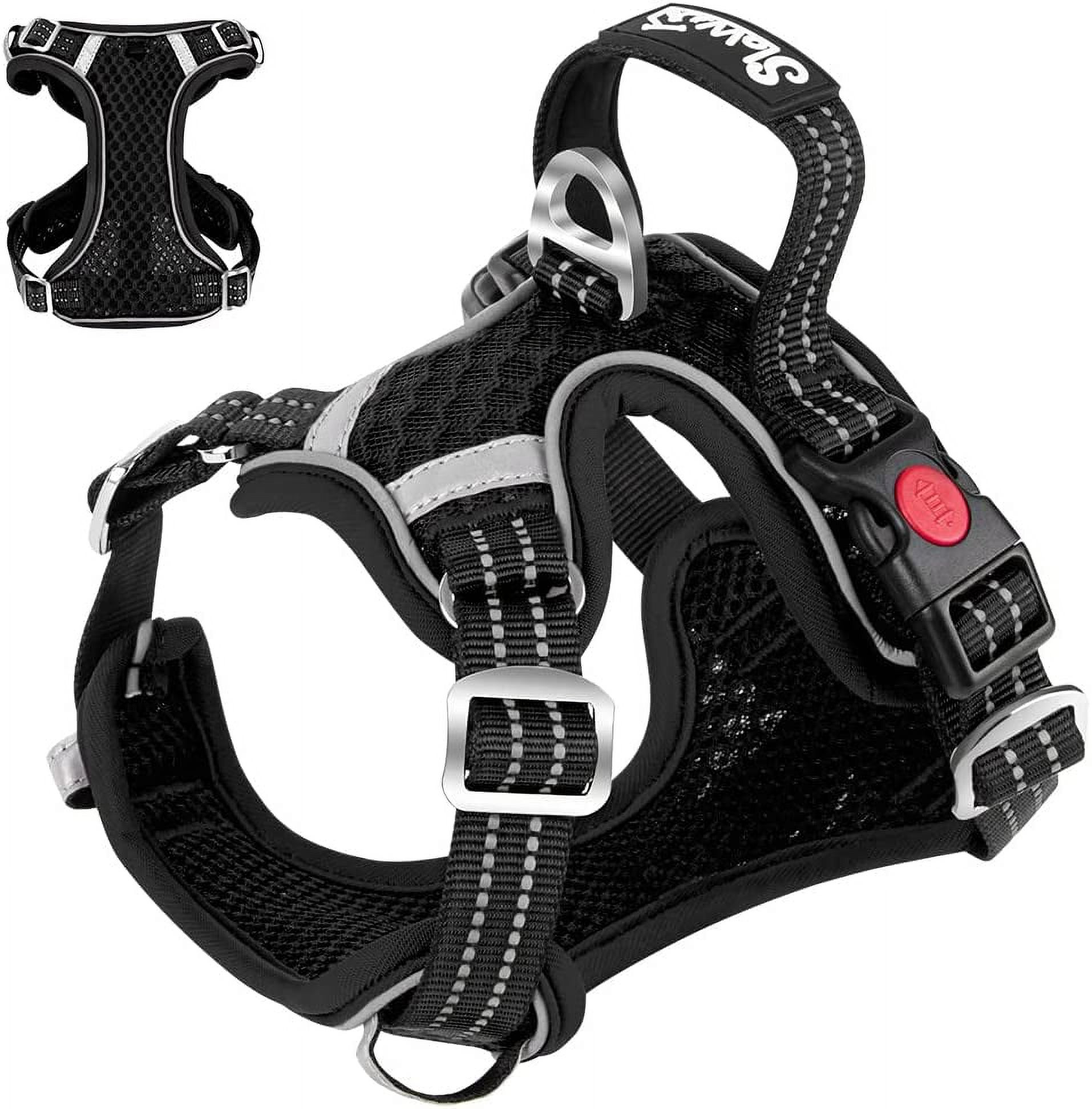 Gooby Simple Step in III Harness - Blue, Large - No Pull Small Dog ...