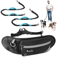 YIHATA Dog Leash, Adjustable Waist Belt, Shock Absorbing, Reflective ...