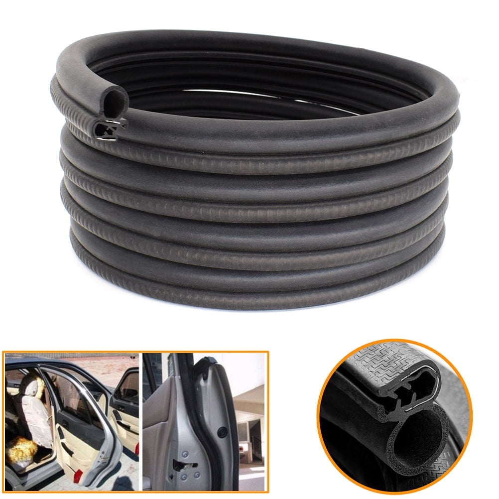 AUTOXBERT 10ft U Shape Car Door Trim EPDM Moulding Sealing Rubber ...