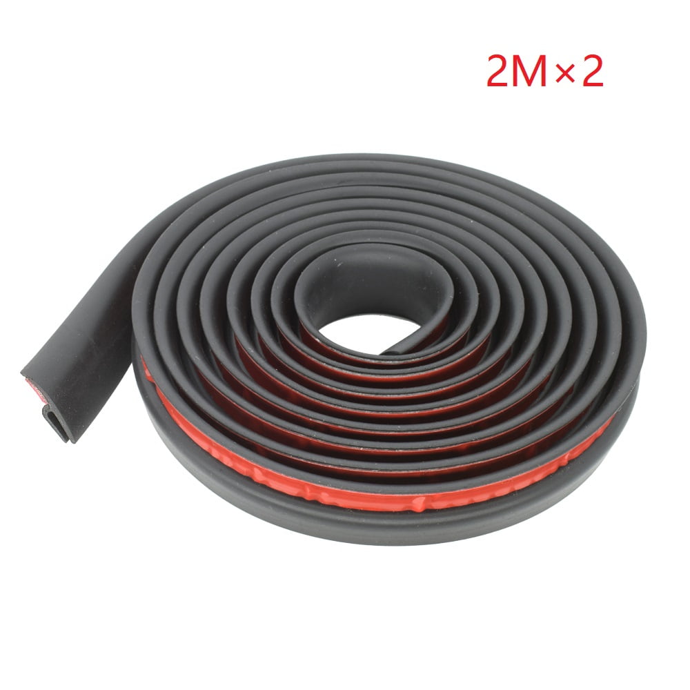 AUTOXBERT 13FT/6.5FT*2 Car Weather Stripping Rubber Seal Strip h Shape ...