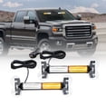 AUTOXBERT 2x 40 LED Strobe Light Bar Car Truck Flashing Warning Hazard ...