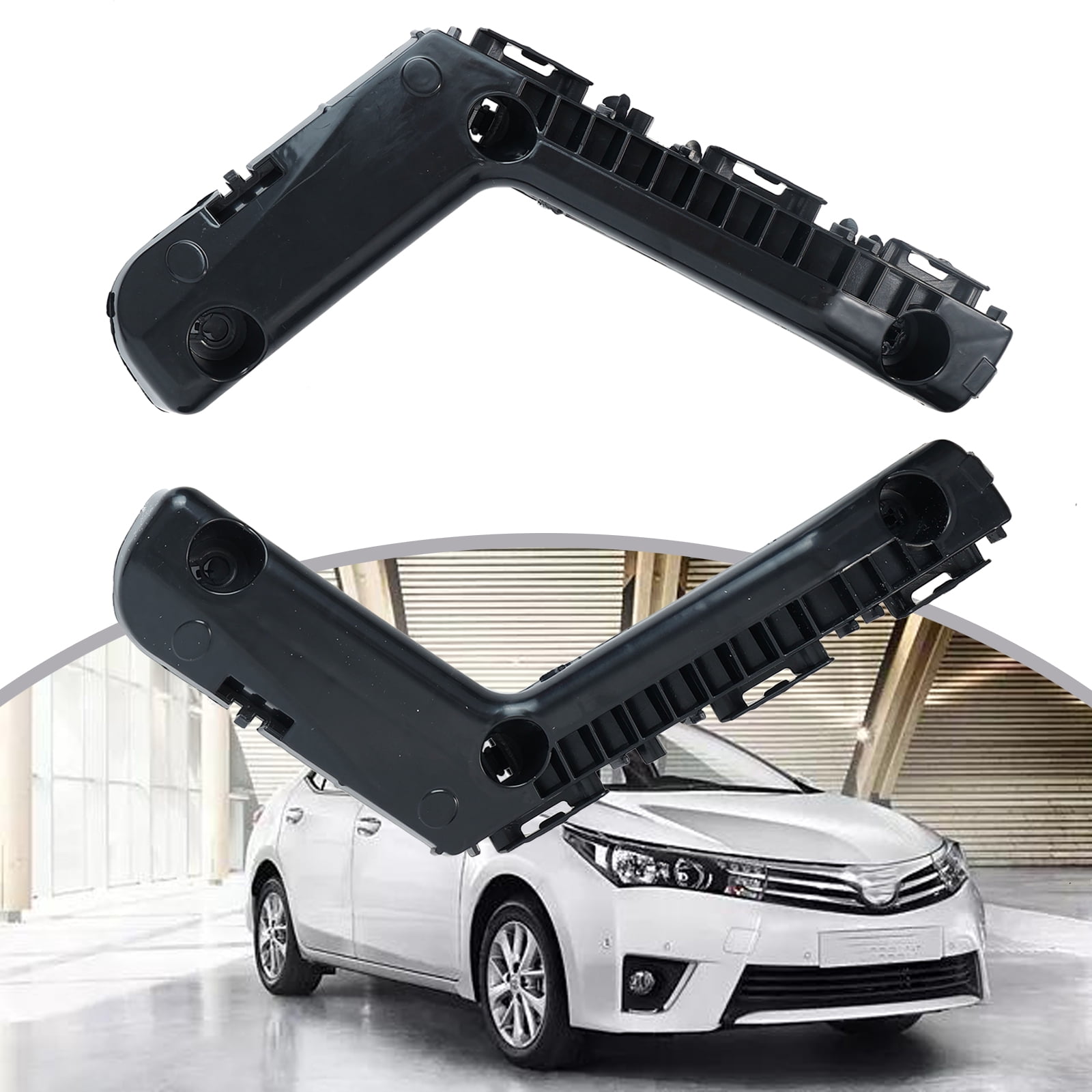 AUTOXBERT 2x Bumper Support Bracket 5211502240 for Toyota Corolla 2014 ...