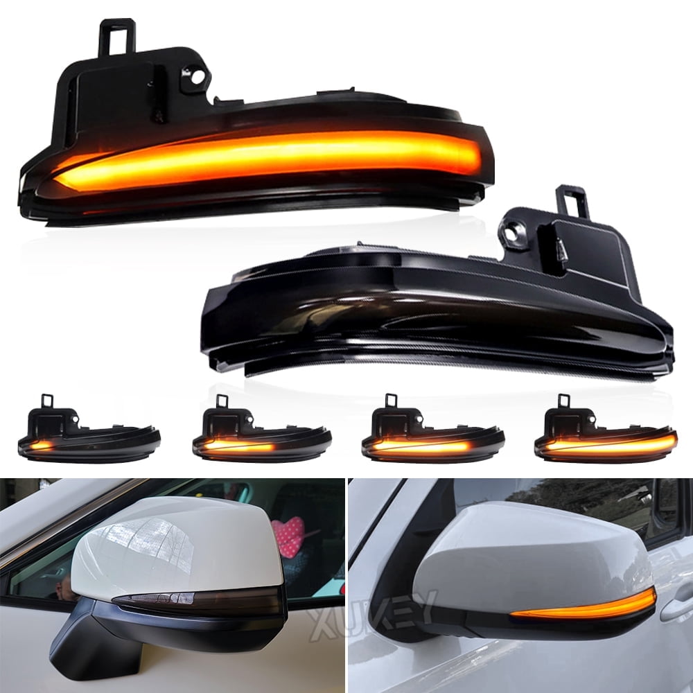 AUTOXBERT 2x Dynamic LED Side Mirror Turn Signal Light Smoked for ...