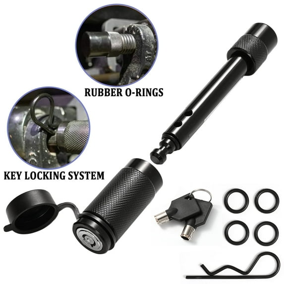 AUTOXBERT 5/8" Trailer Hitch Pin Lock for 2" 2-1/2" Receiver with 2 ...