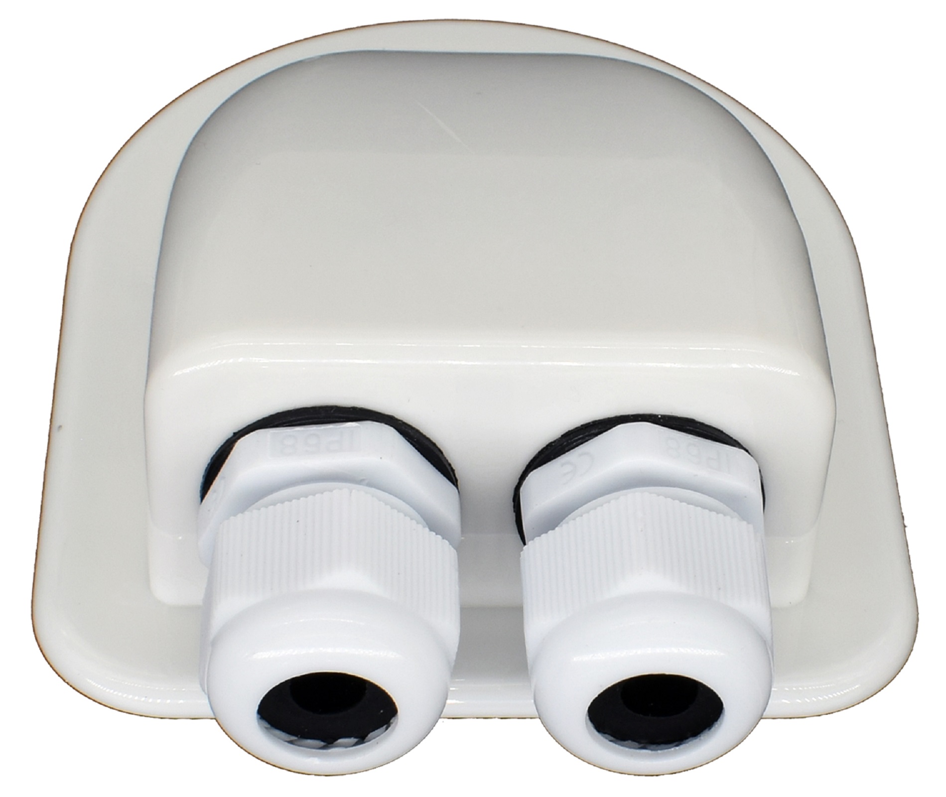 Double Wire Entry Gland Box Solar Panel Roof Wire Entry Gland Box Cable ...