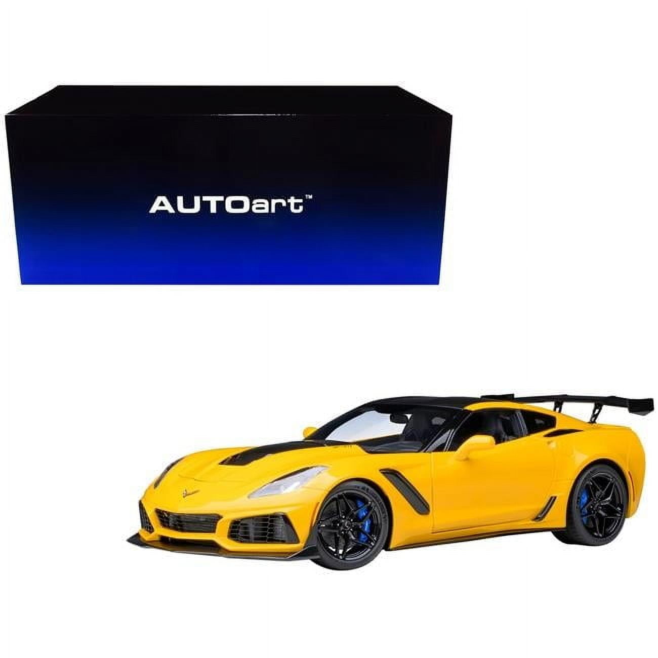AUTOart Chevy Corvette ZR1 Corvette Racing Yellow Tintcoat 1:18 ...