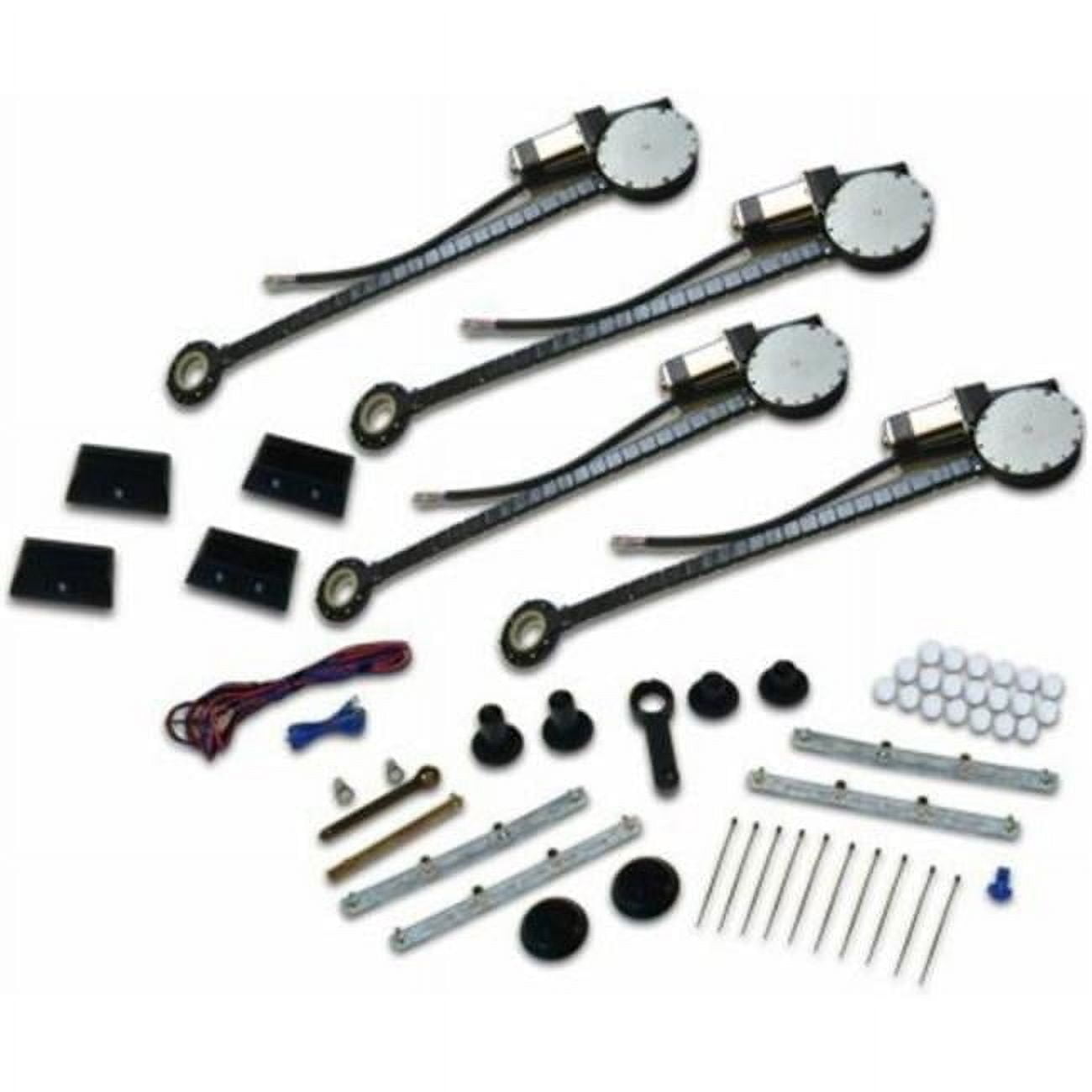 AUTPW4654 4-Door Universal Power Window Kit with 7 Switches - Walmart.com