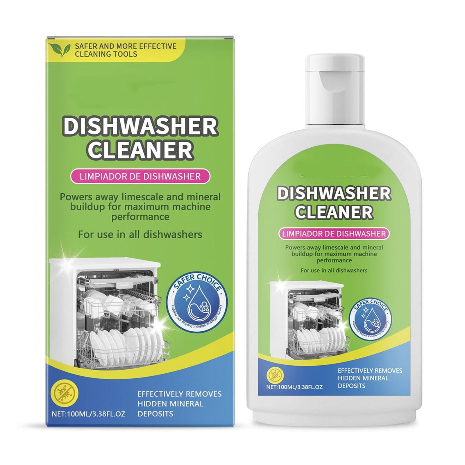 Dishwasher Cleaner, Removes Limescale Rust Buildup and Grease, Deep ...