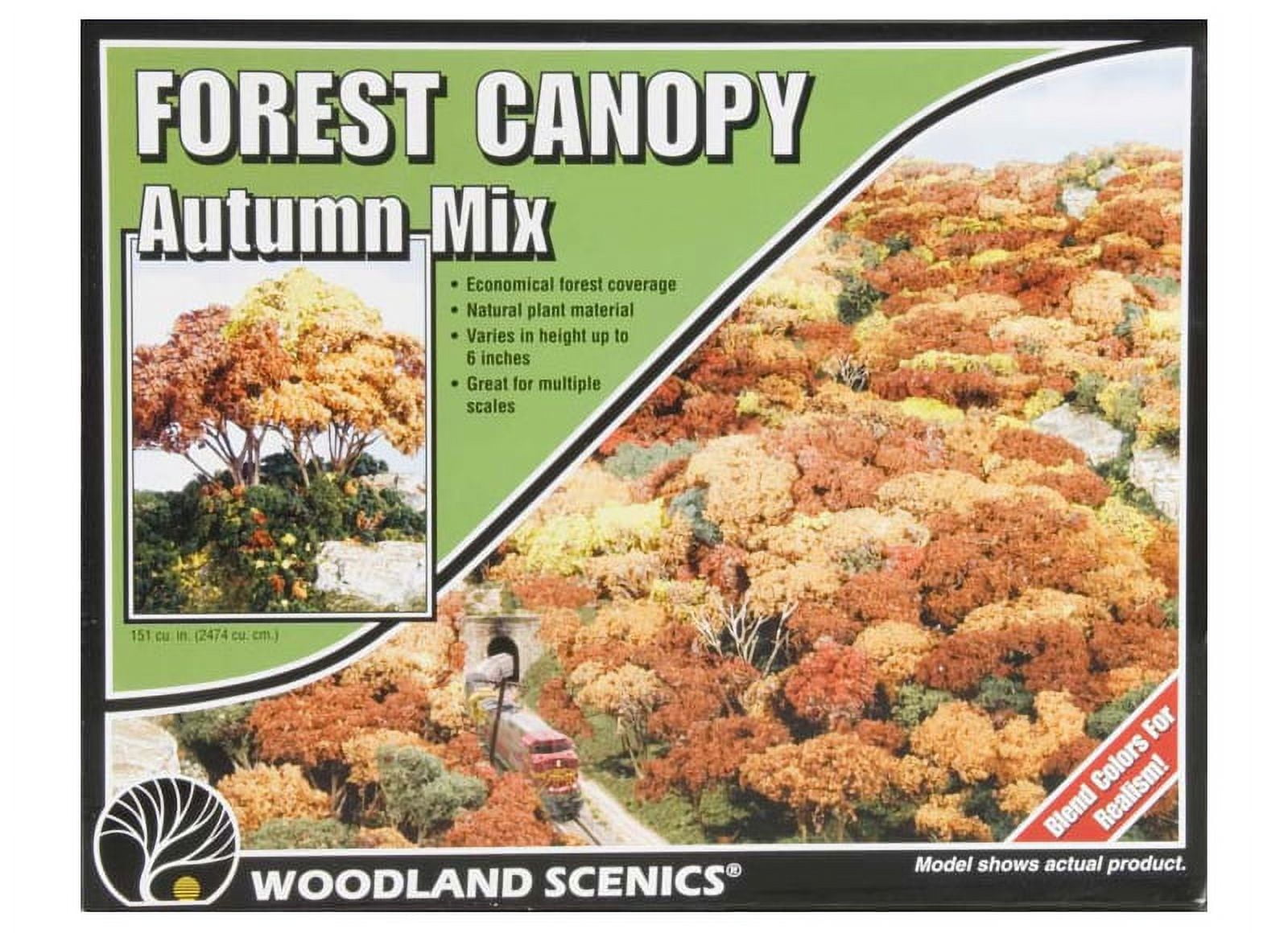 Woodland Scenics Forest Canopy Autumn Mix WOOF1663 Train Scenery Non ...