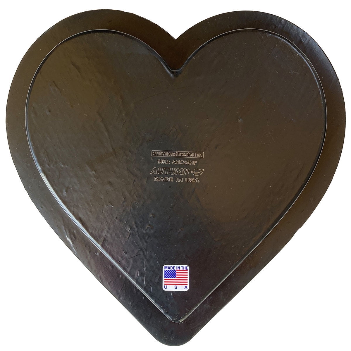 AUTUMN Plain Heart Stepping Stone Mold, Concrete Cement Mold, Stepping ...