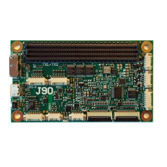 AUVIDEA 70760, Modules Accessories J90 Jetson TX1/TX2 carrier board with 2x UART, 2x CSI-2 ...